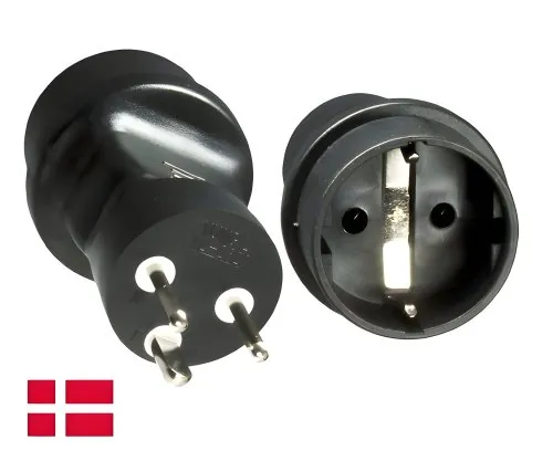 DINIC Kabel Shop - Reiseadapter, Netzadapter für Dänemark